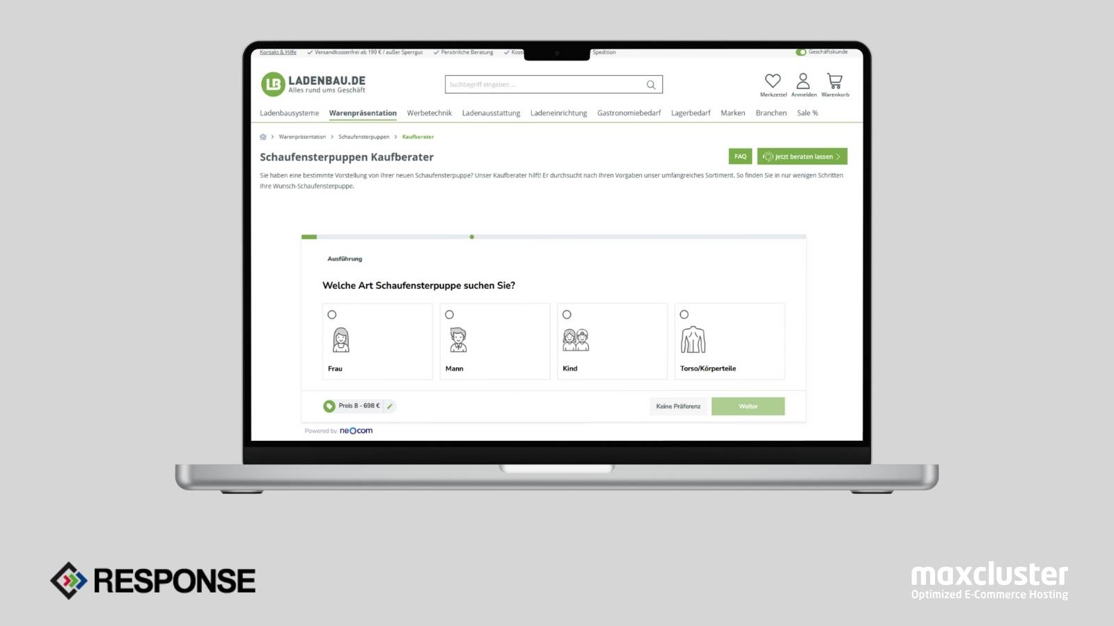Case Study: Performanter Shopware 6-Shop für ladenbau.de | maxcluster